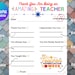 Teacher Appreciation Printable Template, Teacher Appreciation Week, All ...