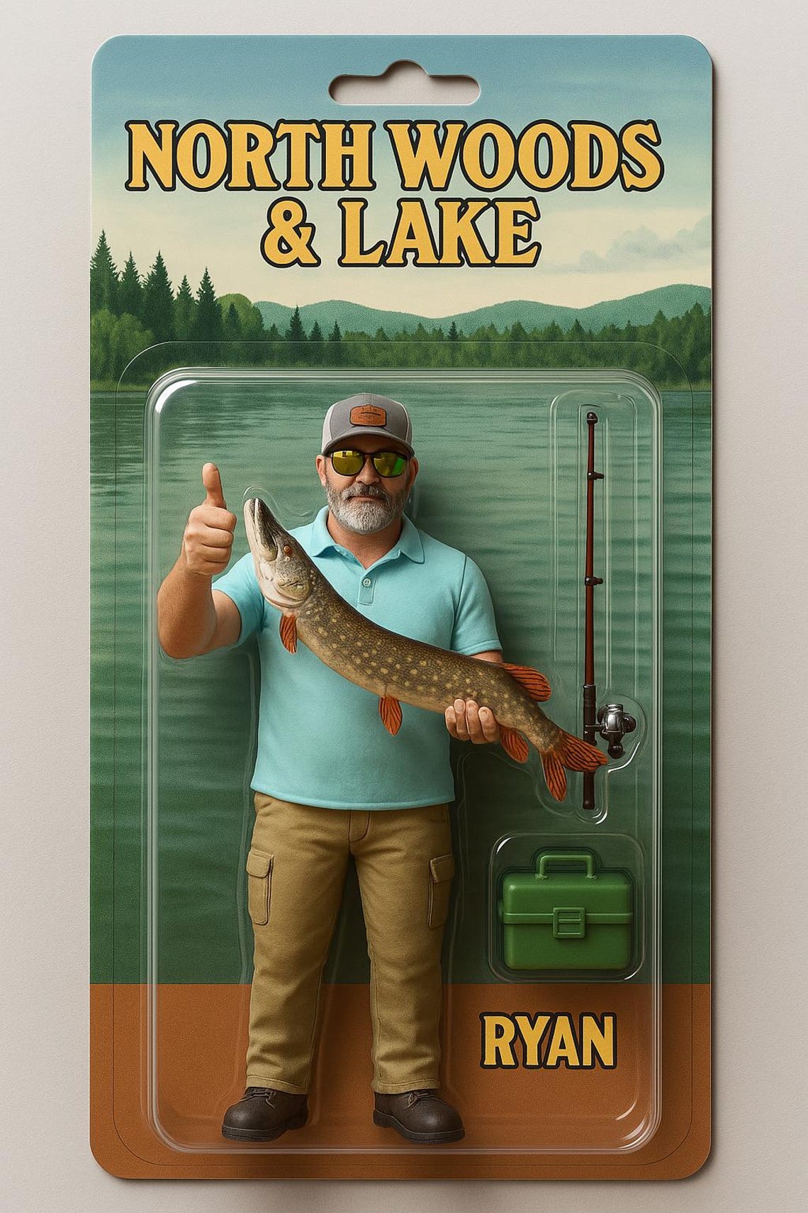 Custom Dad Action Figure Portrait | Funny Digital Father’s Day Gift ...