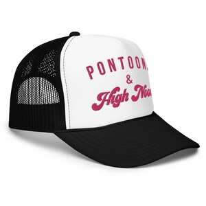Pontoons & High Noons Foam Trucker Hat | Pontoon Hat | Women's Trucker ...