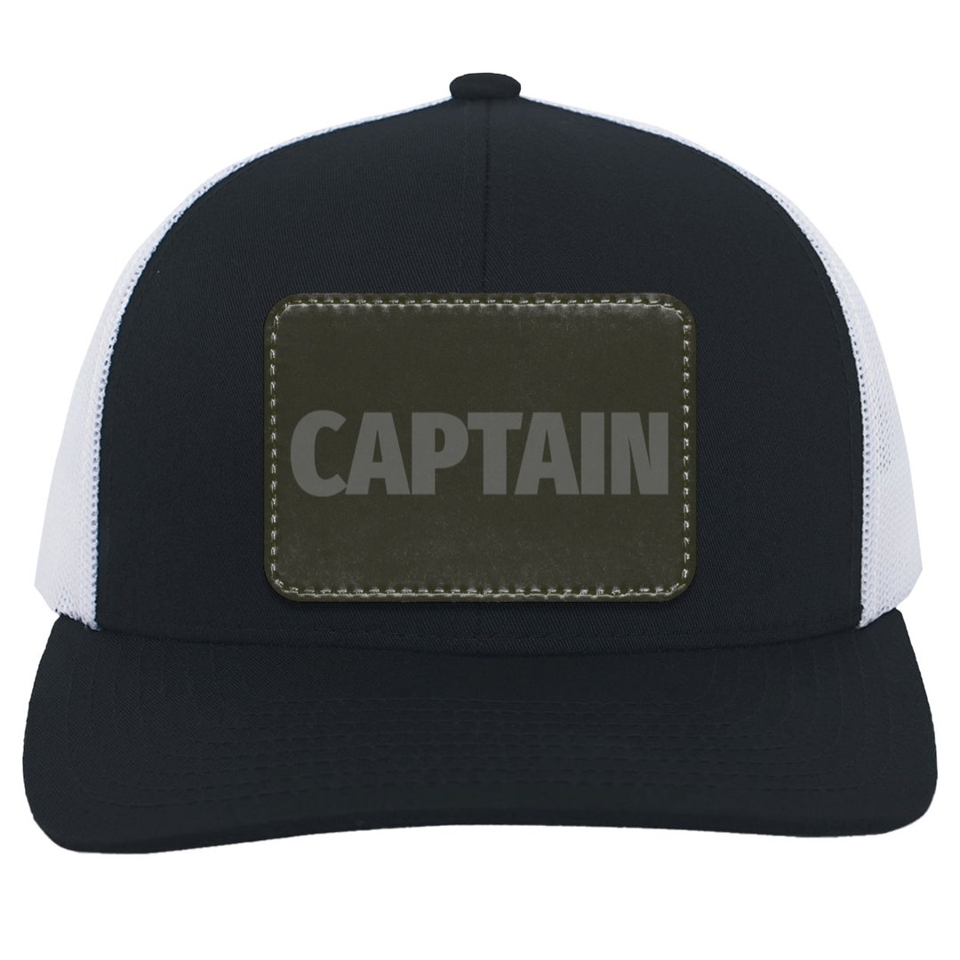 Captain Trucker Patch Hat - Etsy