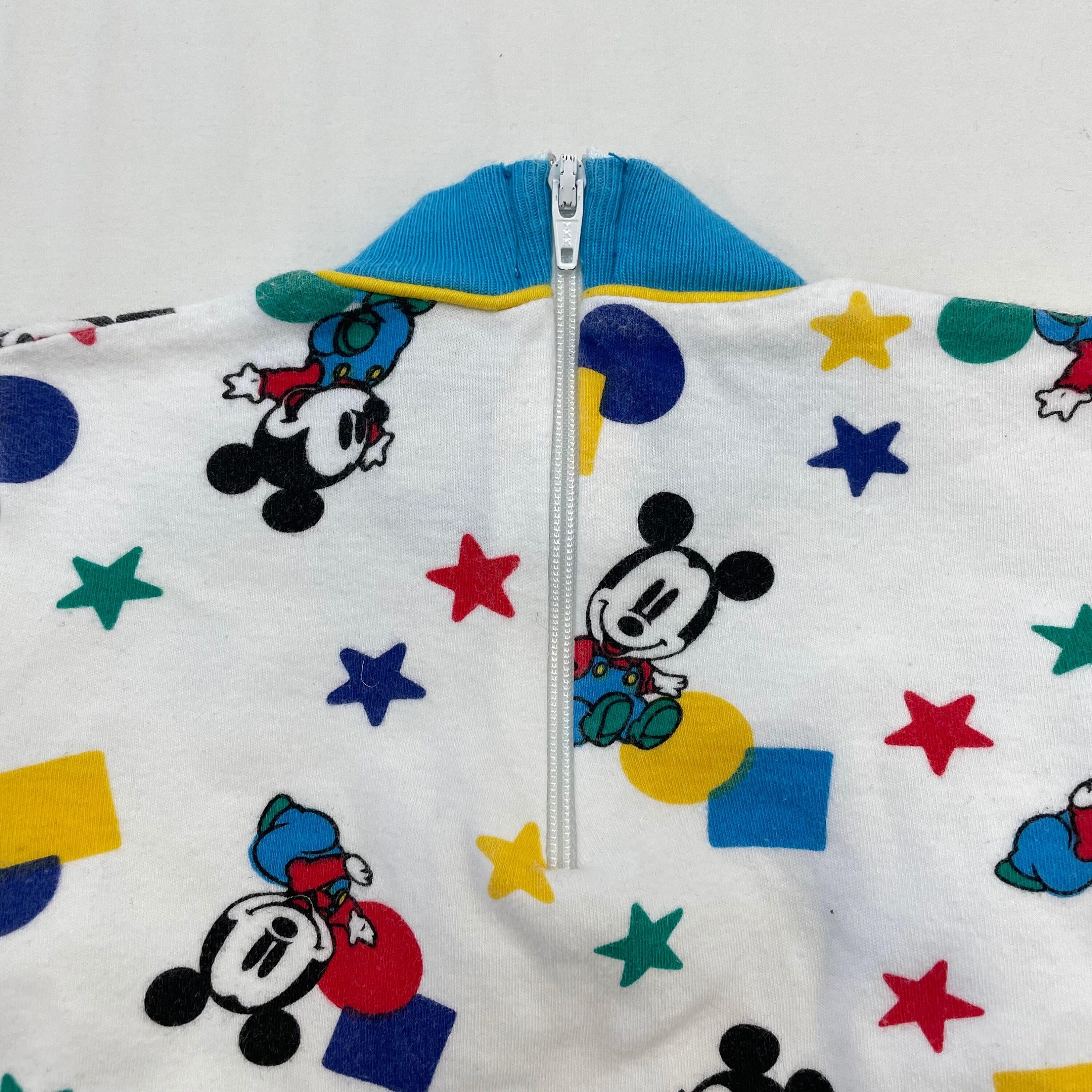 90s Kids Vintage Disney Baby Mickey Long Sleeve Top 6m - Etsy