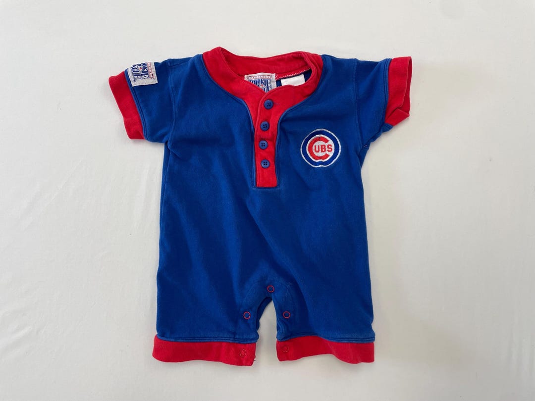 90s Kids Toddler Baby Vintage MLB UBS Chicago Cubs Official Lookie ...