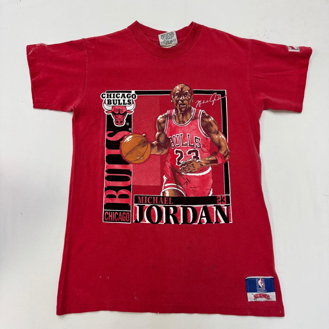 Vintage Chicago Bulls Michael Jordan T-shirt, Kids Size M - Etsy