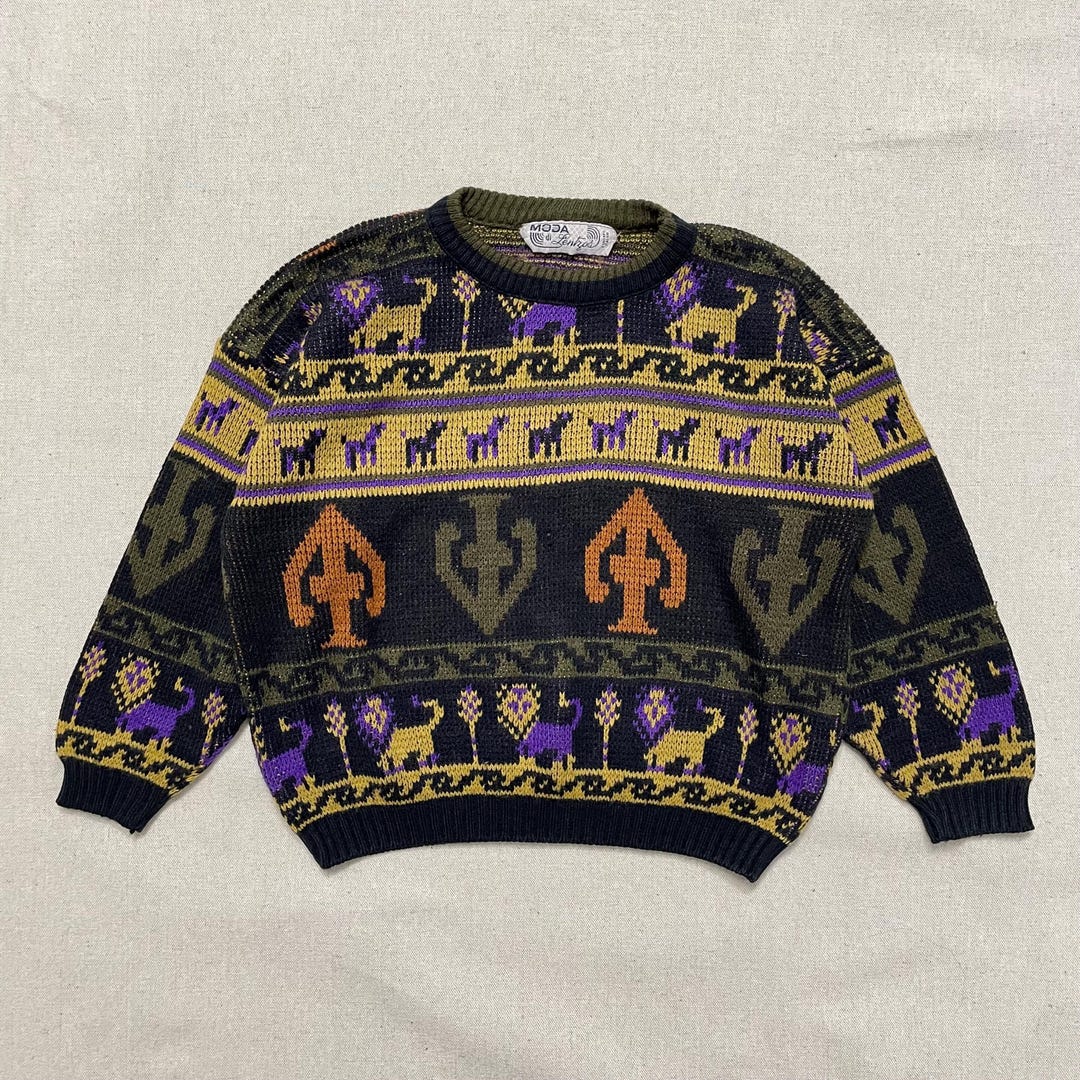 80s 90s Kids Toddler Vintage Colourful Trival Dinosaur Dog Lion ...