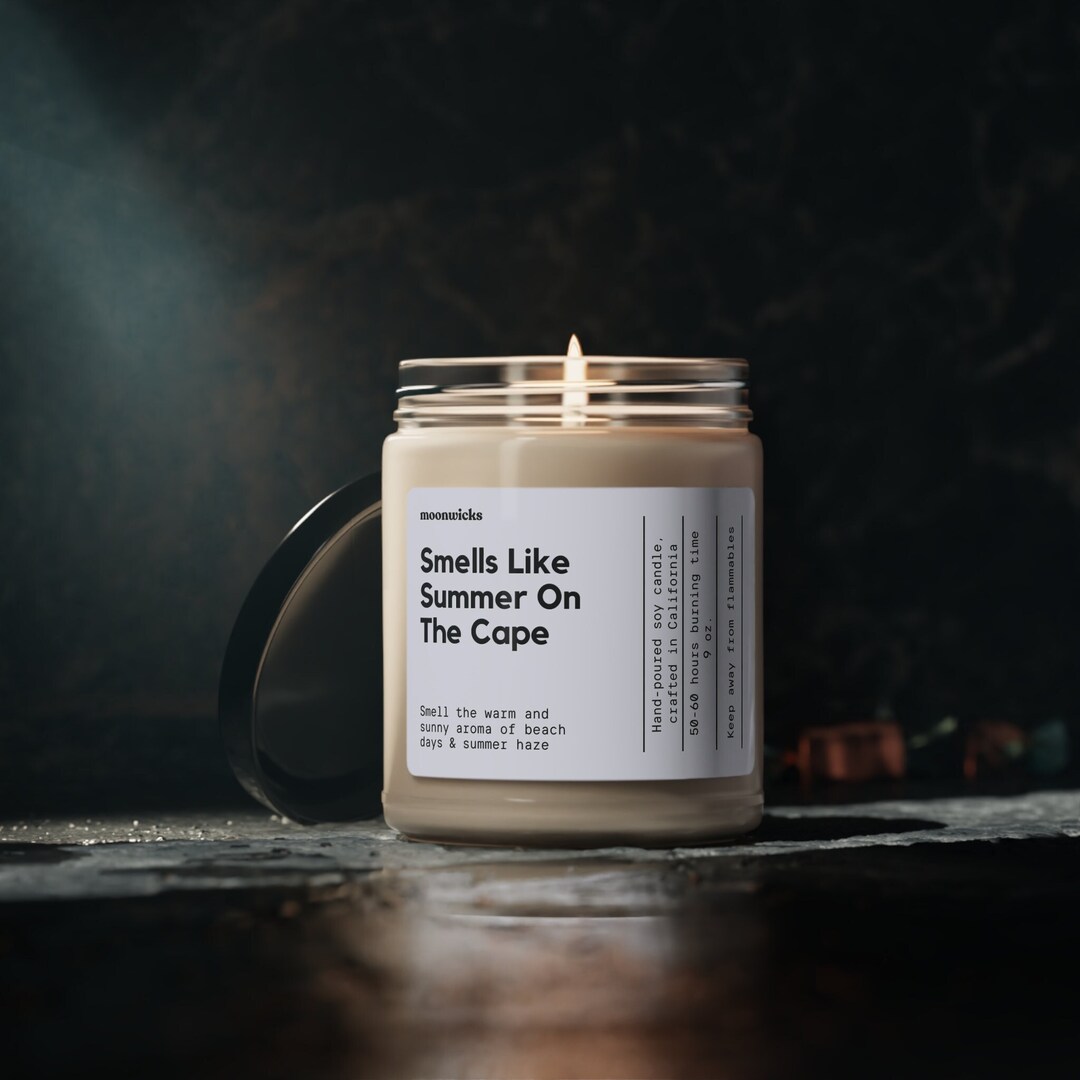 Smells Like Summer on the Cape Soy Wax Candle, Cape Cod Massachusetts ...