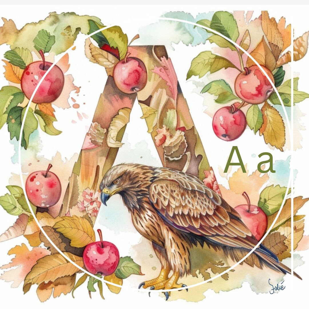 The Colorful ABC – Alphabet Poster for Download DINA2+A3+A4+A5 With the ...