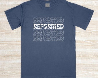 Christian Hymn Shirt, There is A Fountain T-shirt, Reformation Apparel ...
