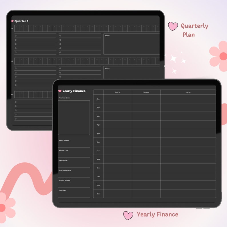 Undated That Girl Planner ,cute Kawaii Planner ,life Planner,monthly ...