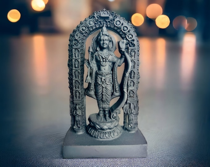 Lord Ram, Ramlala Ki Murti, Ayodhya Ram Mandir 3D Model STL File ...