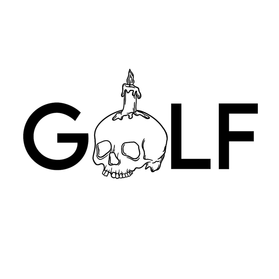 Golf Skull PNG, Halloween Golf, Skull Golf Design, Halloween Golf ...