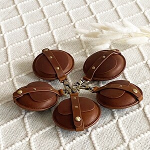 Personalized Leather AirPod Case Cover, Leather Dice Coin Bag, Coin ...