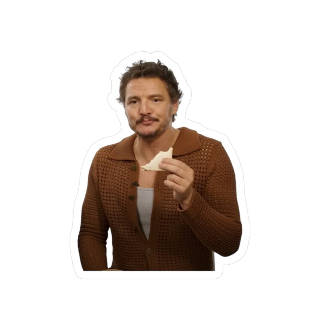 Pedro Pascal Vinyl Sticker Decal - Etsy