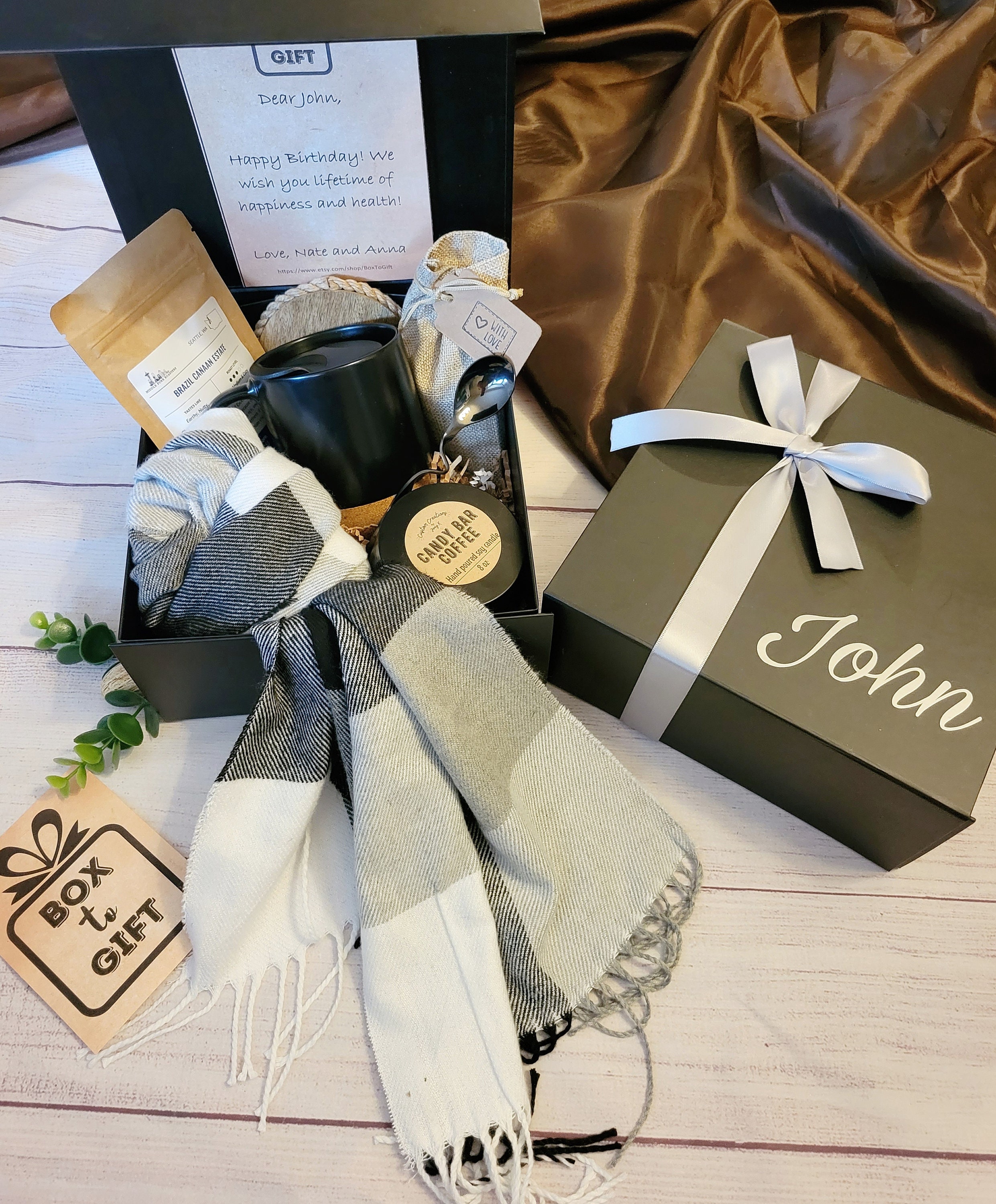 BOX TO GIFT for Men, Perfect Gift for Him for Any Occasion - Coffee ...