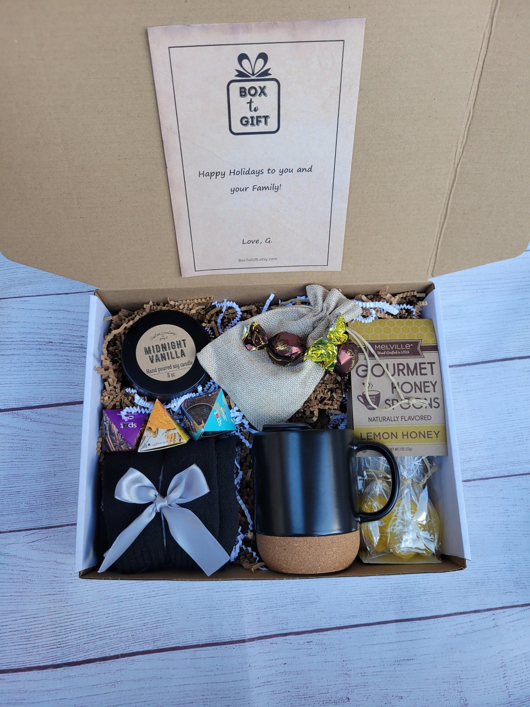 Warm and Cozy BOX TO GIFT for Men, Perfect Gift for Him for Any ...