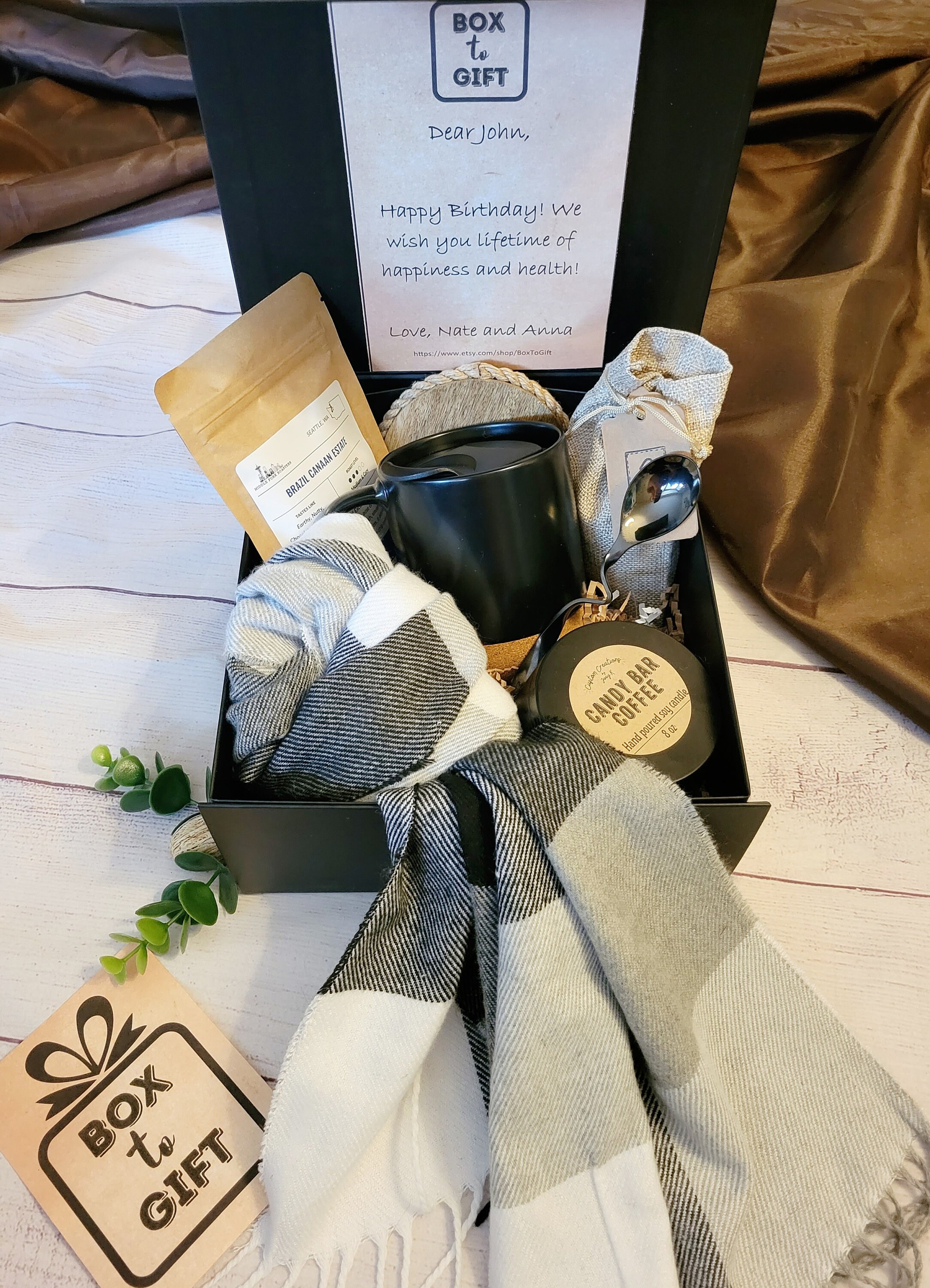BOX TO GIFT for Men, Perfect Gift for Him for Any Occasion - Coffee ...