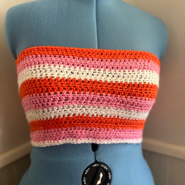 Crocheted Tube Top - Etsy