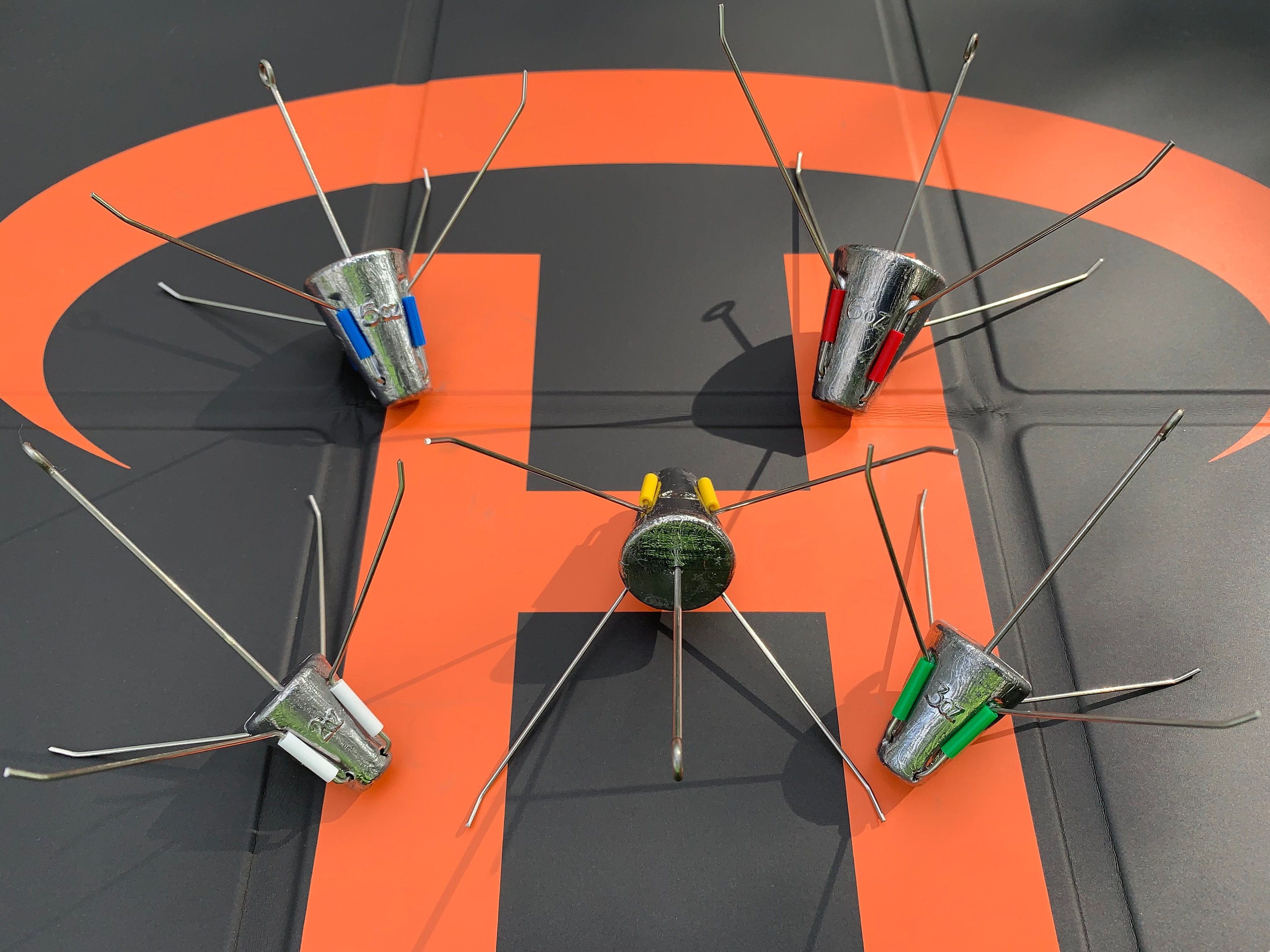 Leadslingers's Sputnik "bucket" Sinkers - Etsy