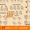 Dungeons & Dragons Ring and Tokens Set - RPG Engrave / Cut Files - SVG ...