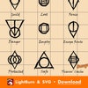 Dungeons & Dragons Class Symbol SVG RPG Outline and Silhouette Files ...