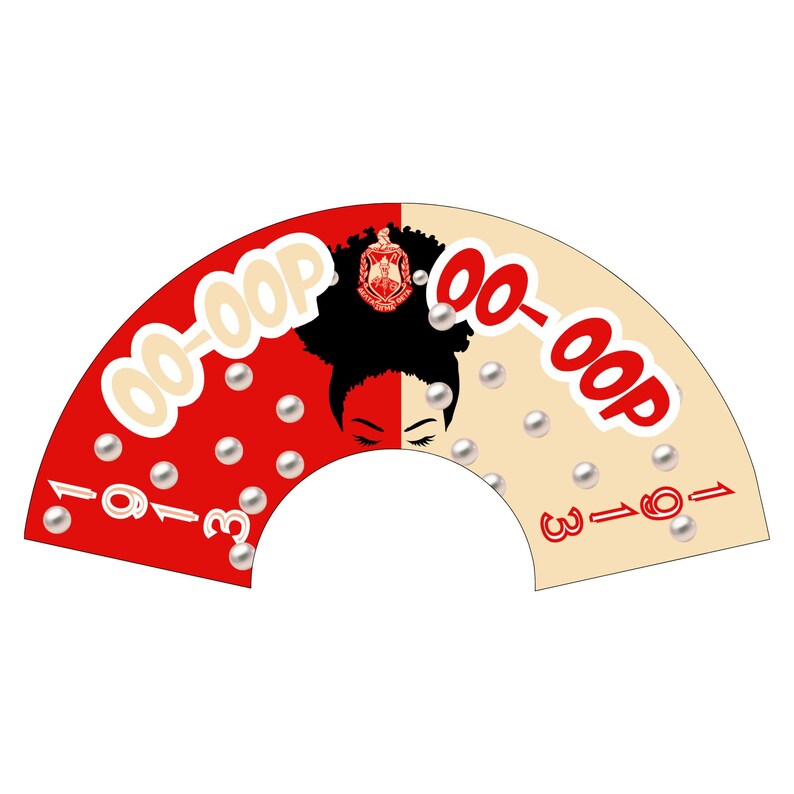 BLANK Clack Fan Templates (8 Designs) - Etsy