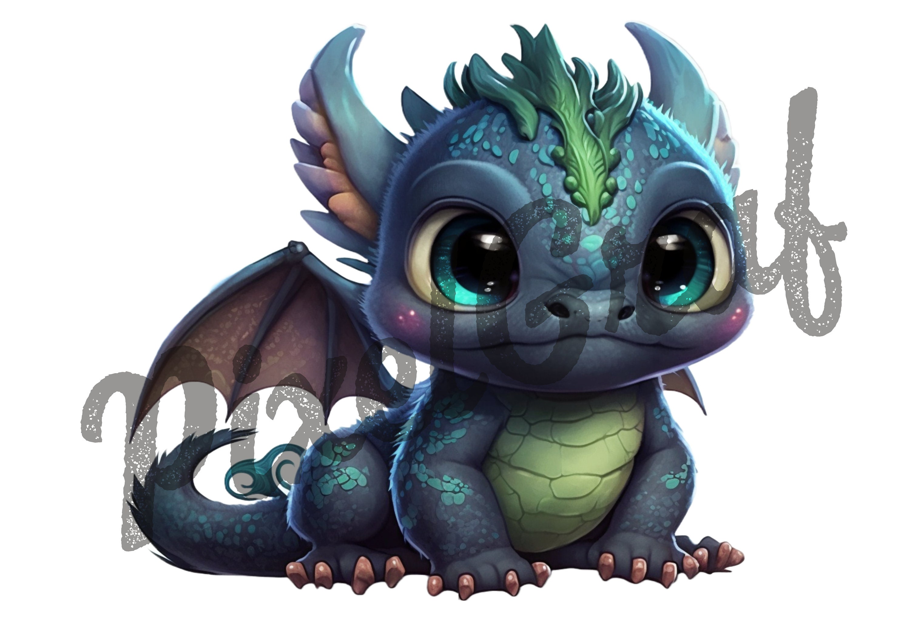 Cute Anime Baby Dragons