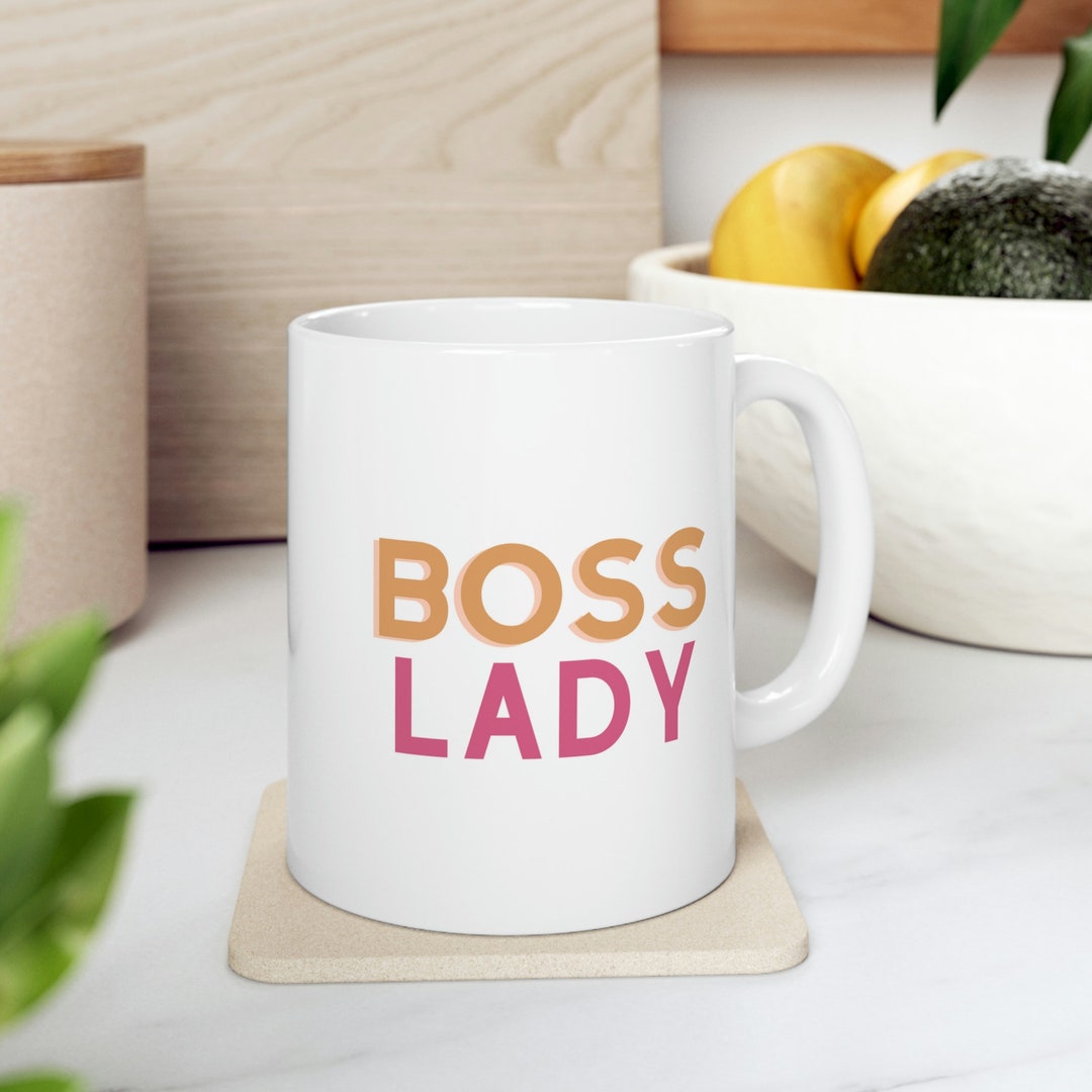 Boss Lady Mug, Female Leaders, Women in Power Gift, Girl Boss, Like A ...