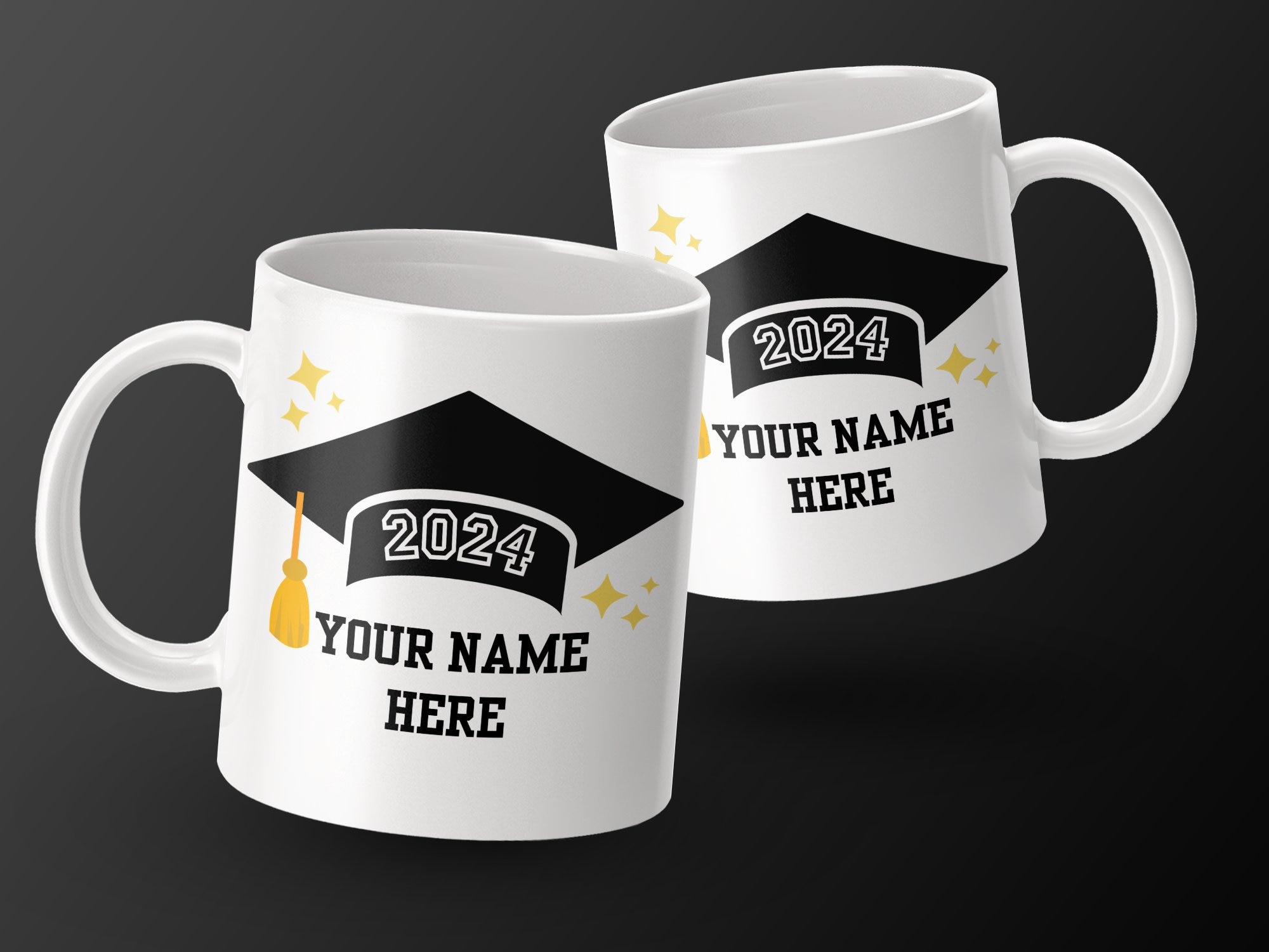 Personalized 2024 Graduation Mug, Gift for Graduates, College Graduate ...