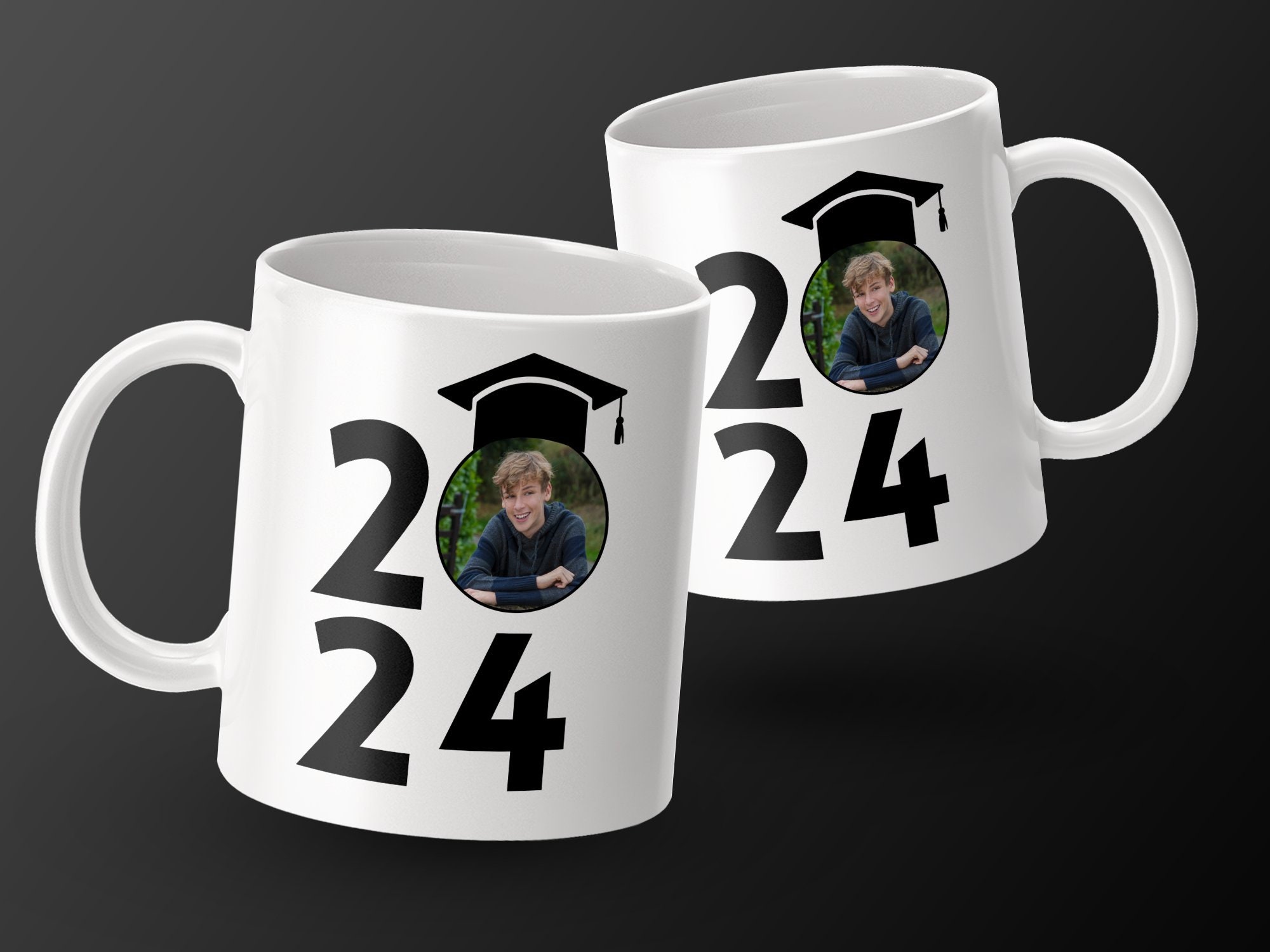 Custom Graduate Photo Gift Mug, Class of 2024 Graduation Mug ...