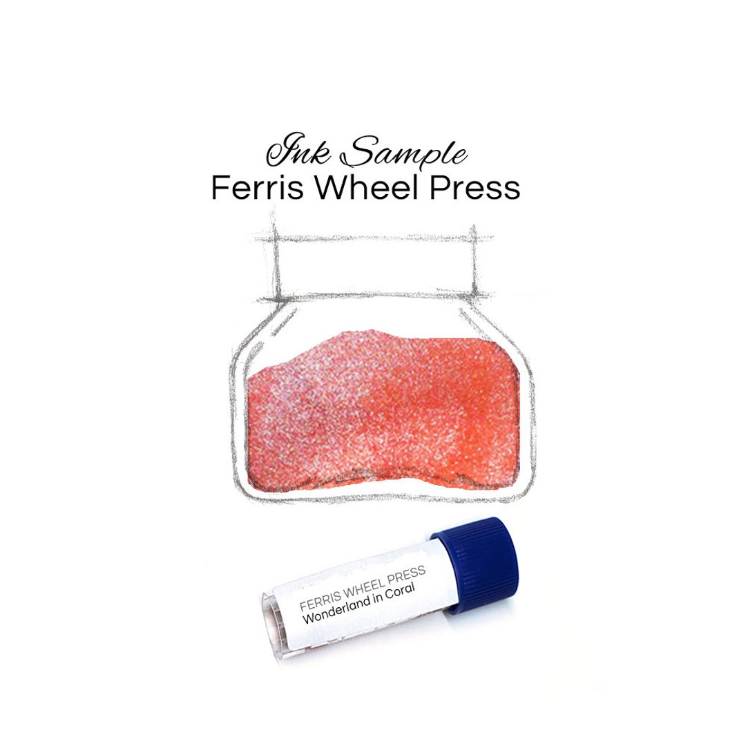 Ink Sample Ferris Wheel Press Fountain Pen, Dip Pen, Artist Calligraphy ...