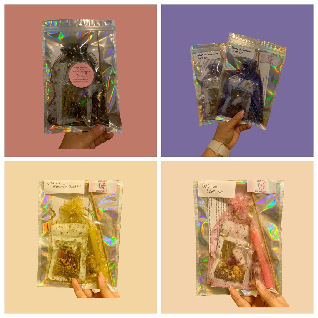 Intention Spell Kit All in One Customizable - Etsy