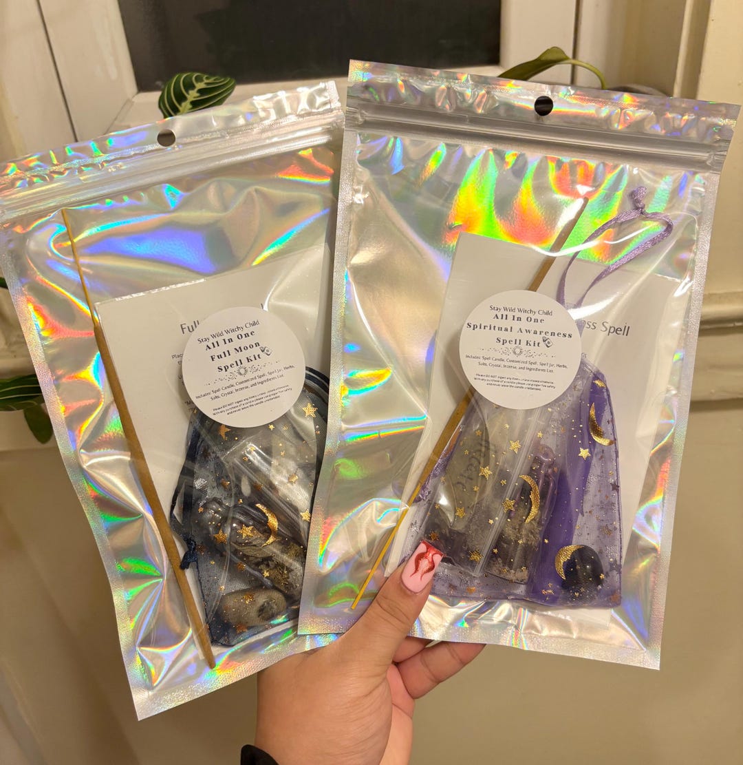 Intention Spell Kit • All in One • Customizable • - Etsy