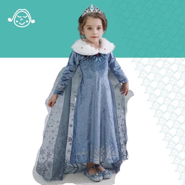 Frozen Elsa Dress - Etsy