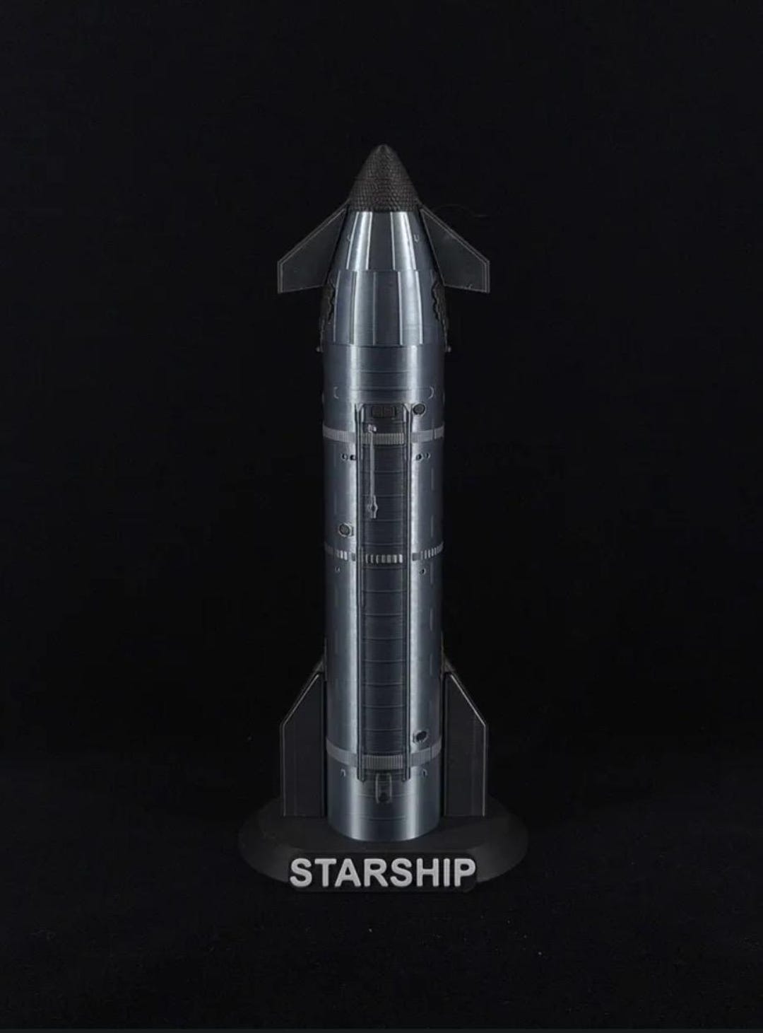 Spacex Starship V2 S33 Model, 1:200 Scale, Rocket Replica 3D Printed - Etsy