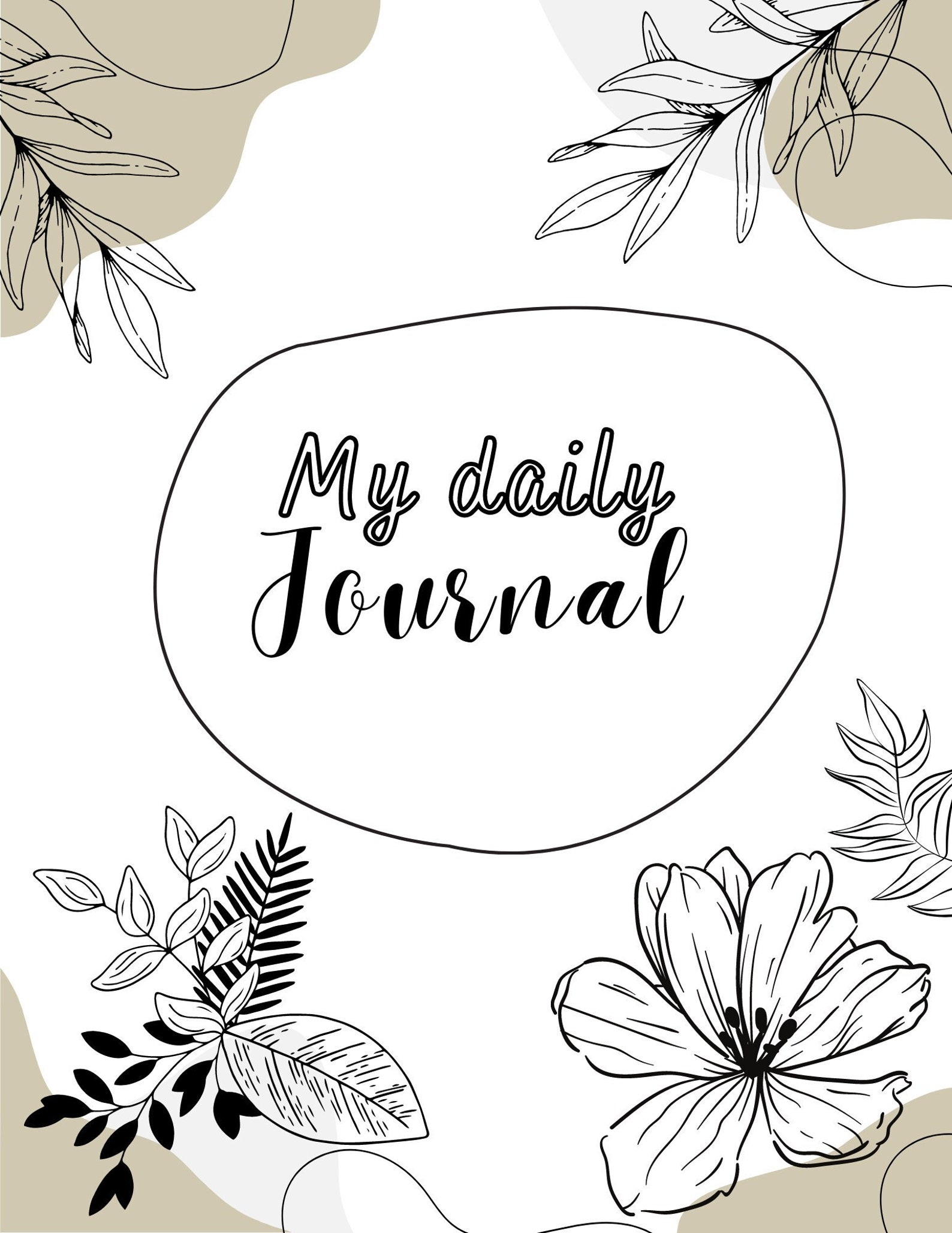 Digital/printable Daily Planner - Etsy