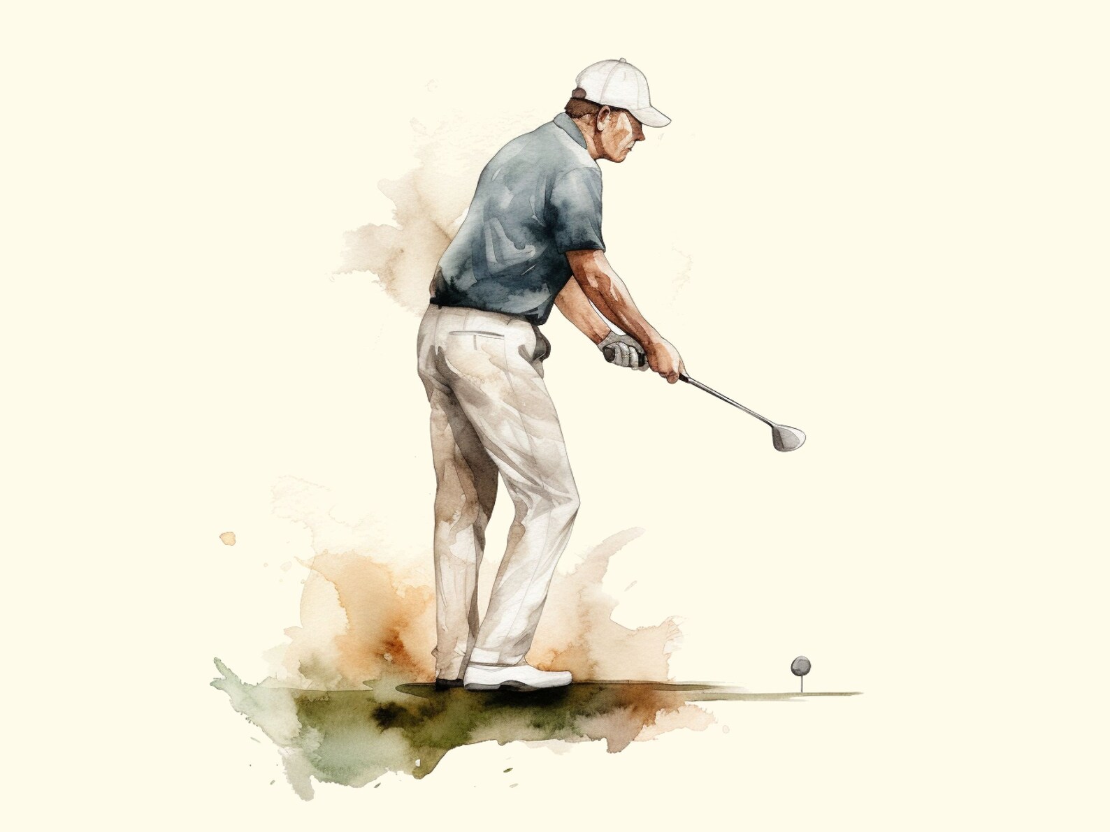 Watercolor Golf Clipart Bundle of 20 Watercolor Golf PNG Pro - Etsy