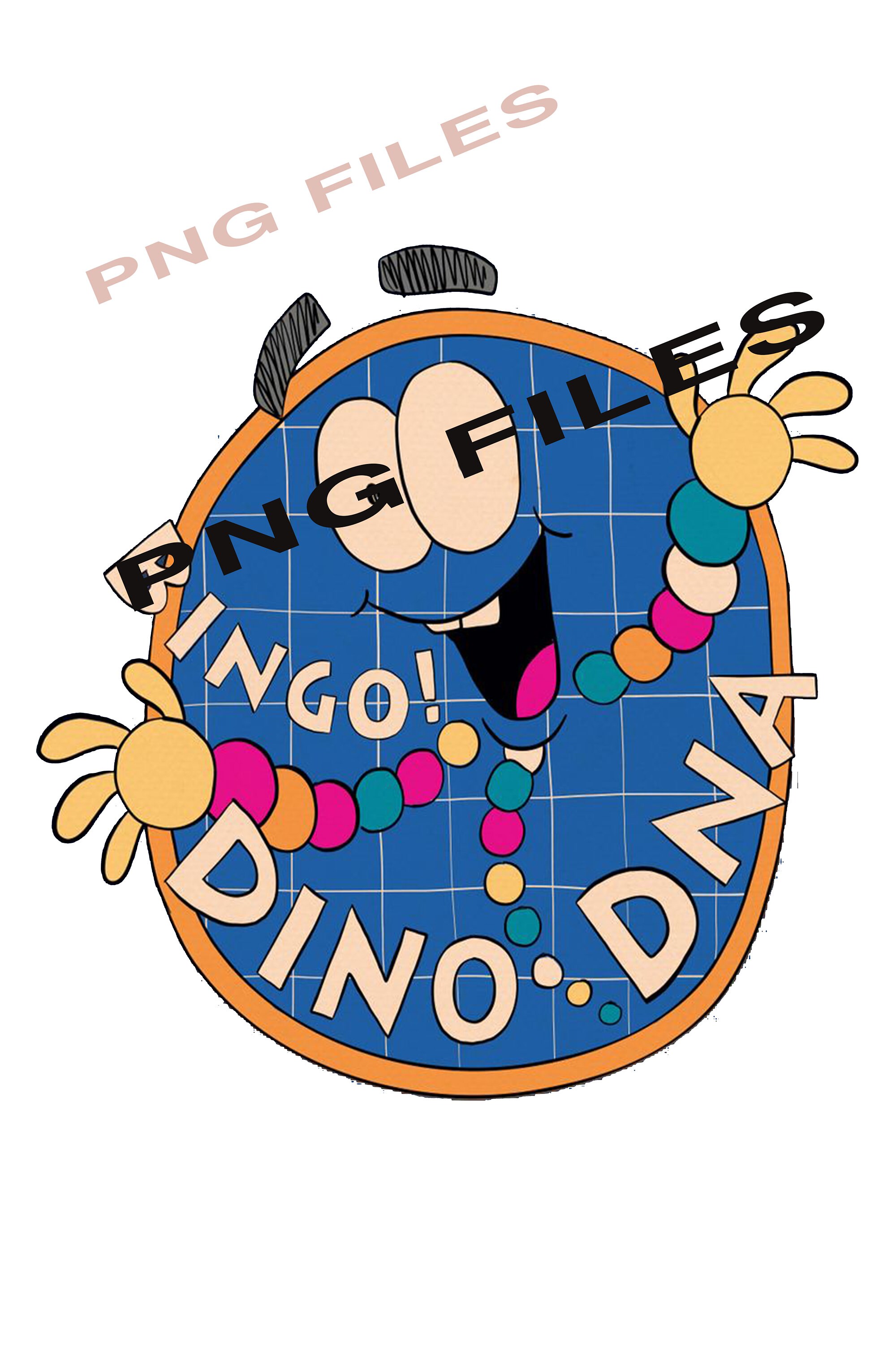 Mr. DNA Bingo PNG Files - Etsy