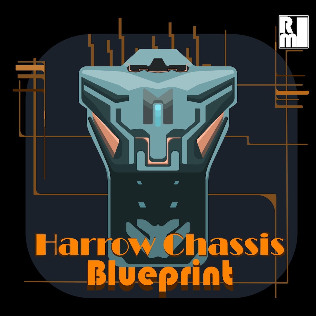 Warframe Harrow Chassis Blueprint - Etsy