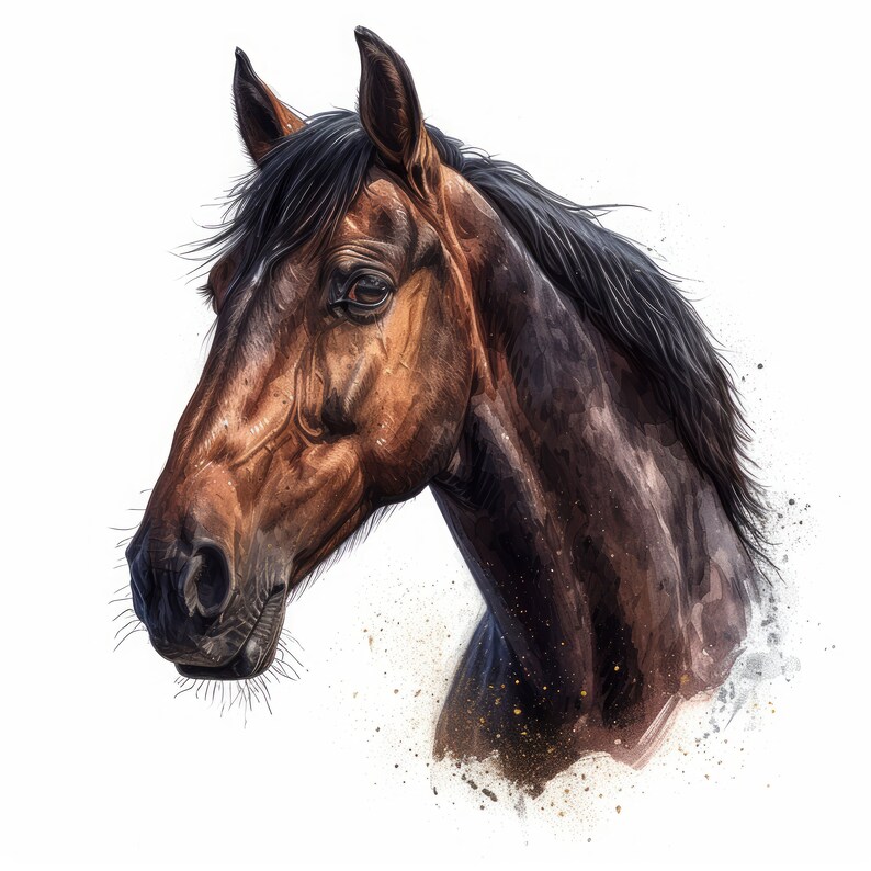 Imágenes prediseñadas de retrato de caballo, 27 imágenes de alta ...