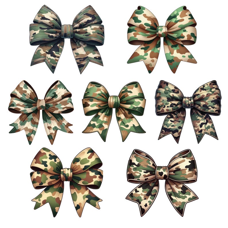 Camo Bow PNG & SVG Bundle: Military, Hunting Designs (digital Download ...