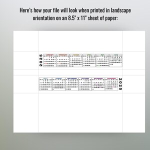 2025 Keyboard Calendar Strip: Rainbow Edition (PDF Download) - Etsy