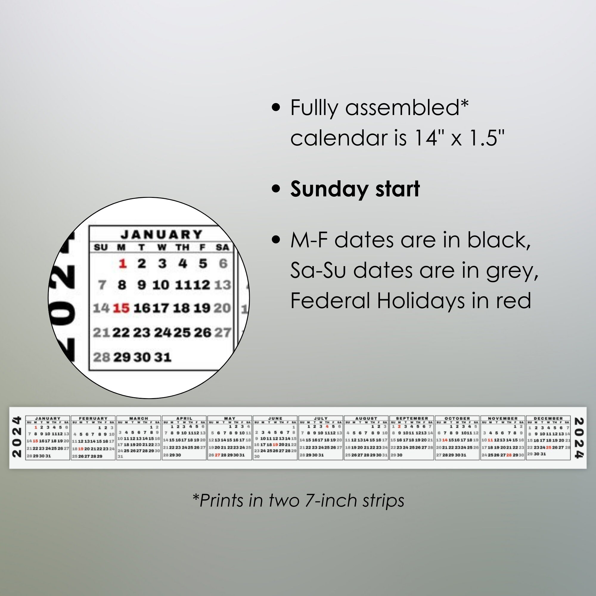 Printable 2024 Mini Desk Calendar, Miniature 2024 Keyboard Calendar ...