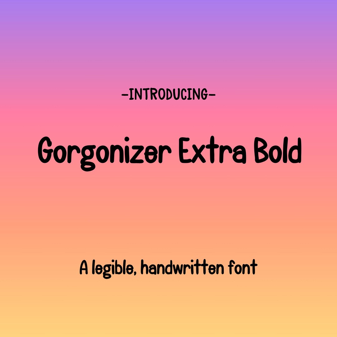 Handwritten Doodle Font, Commercial Use (OTF & TTF) - Etsy