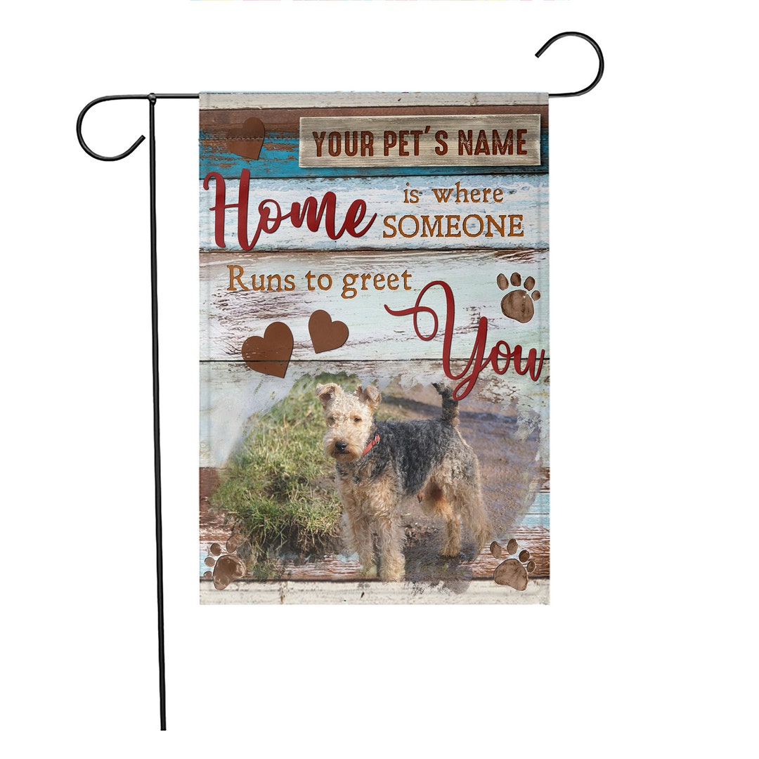Personalized in Loving Memory Flag Home is Where Someone Runs - Etsy