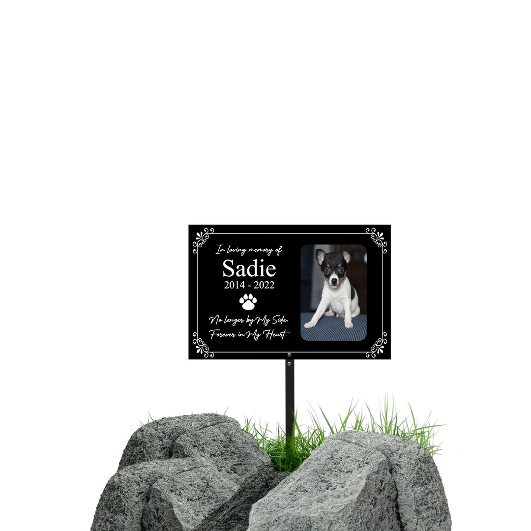 Personalized in Loving Memory Garden Stake Sign in Loving - Etsy