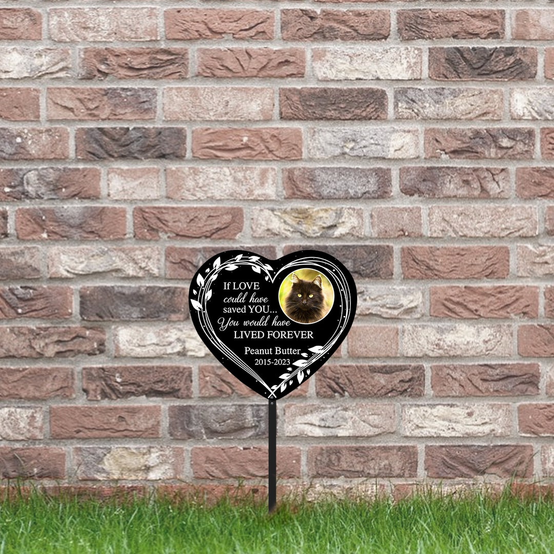 Personalized in Loving Memory Garden Stake Sign in Loving - Etsy
