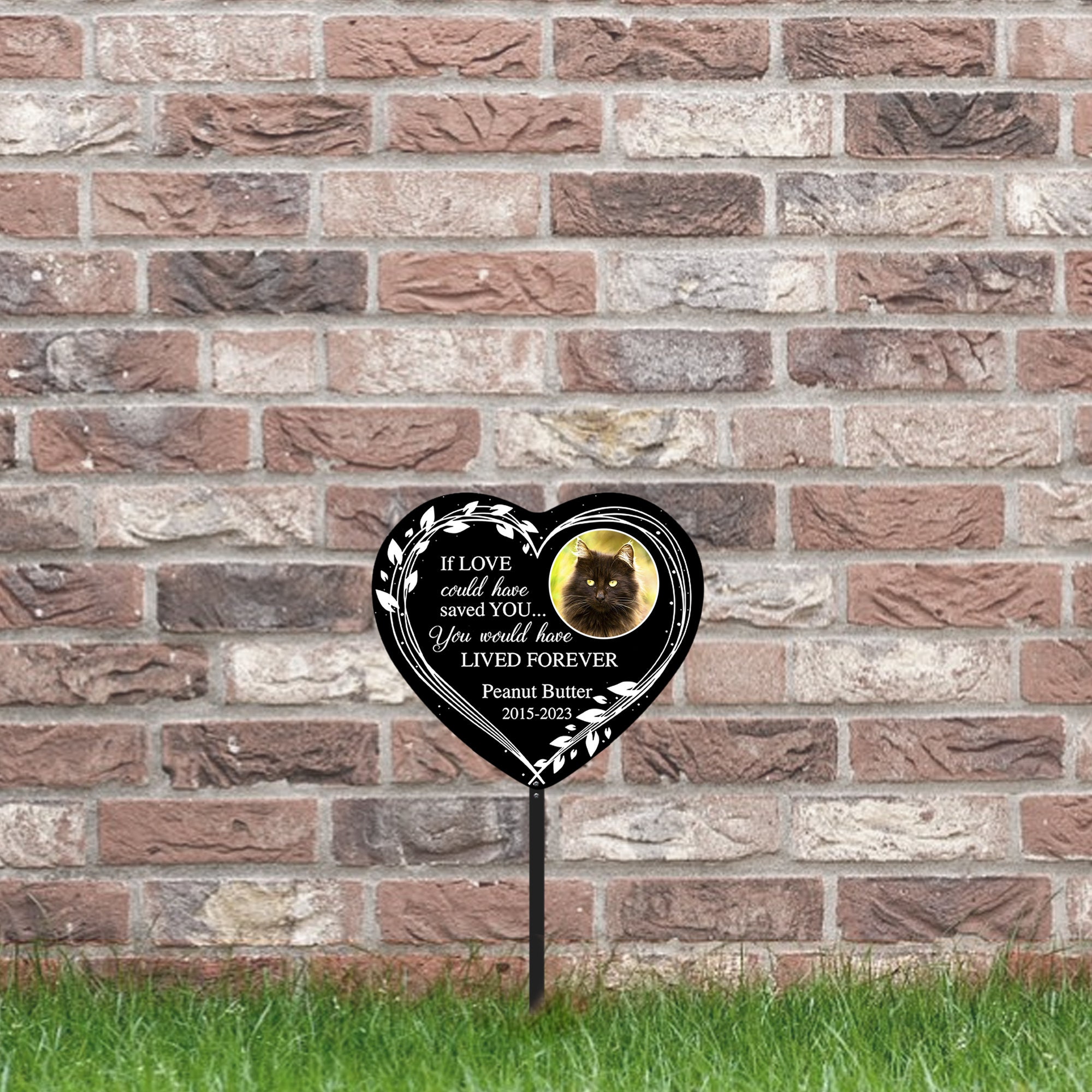 Personalized in Loving Memory Garden Stake Sign in Loving - Etsy