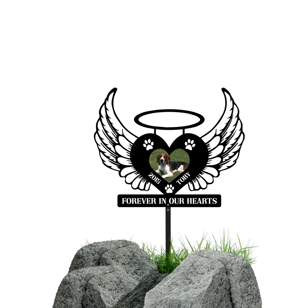 Personalized in Loving Memory Garden Stake Sign Forever in - Etsy