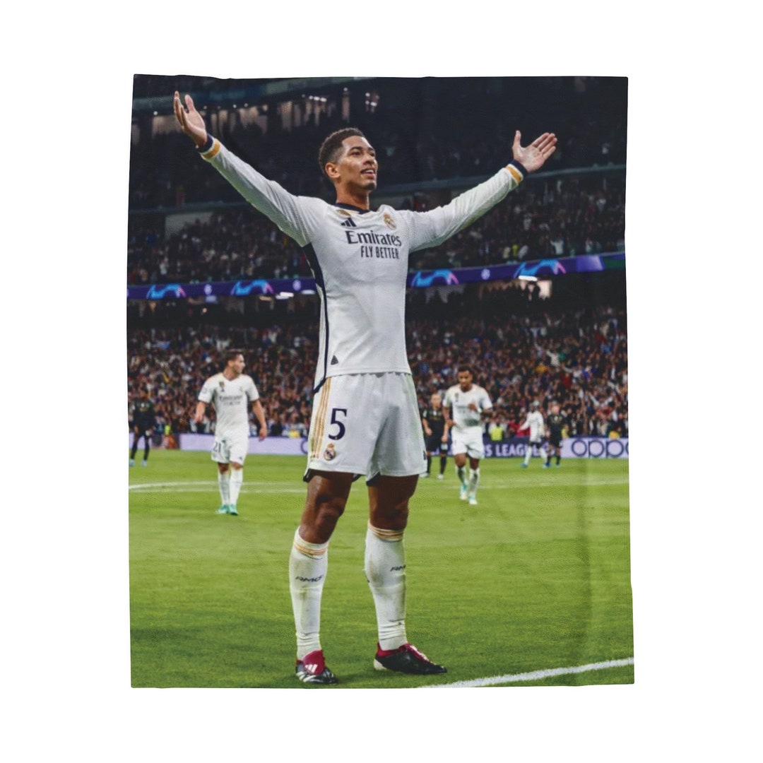 Jude Bellingham Real Madrid Velveteen Plush Blanket - Bedding Throw ...