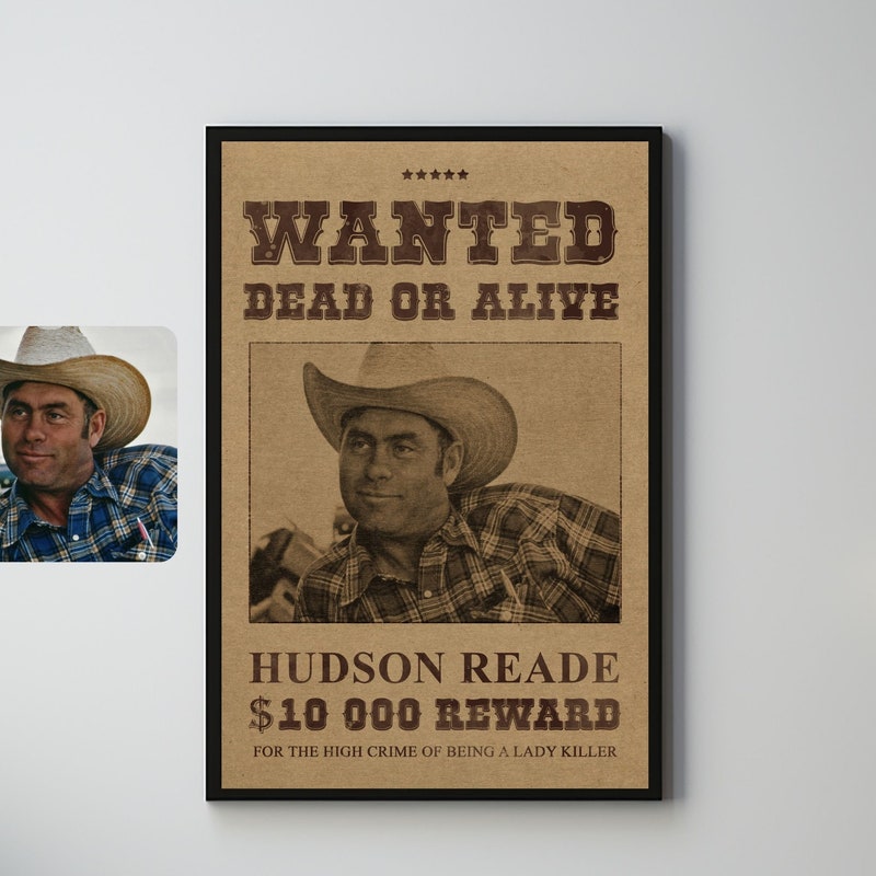 Wanted Poster - Etsy Australia