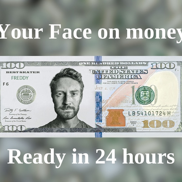 Personalized Face Money - Etsy